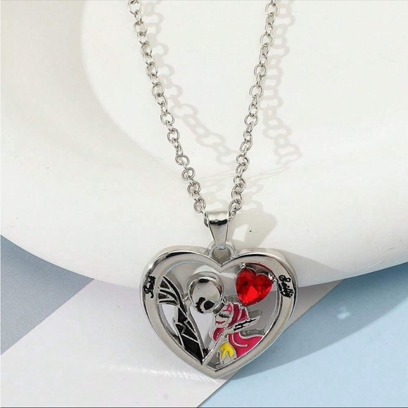 Disney | Jewelry | Disneys The Nightmare Before Christmas Necklace Jack ...